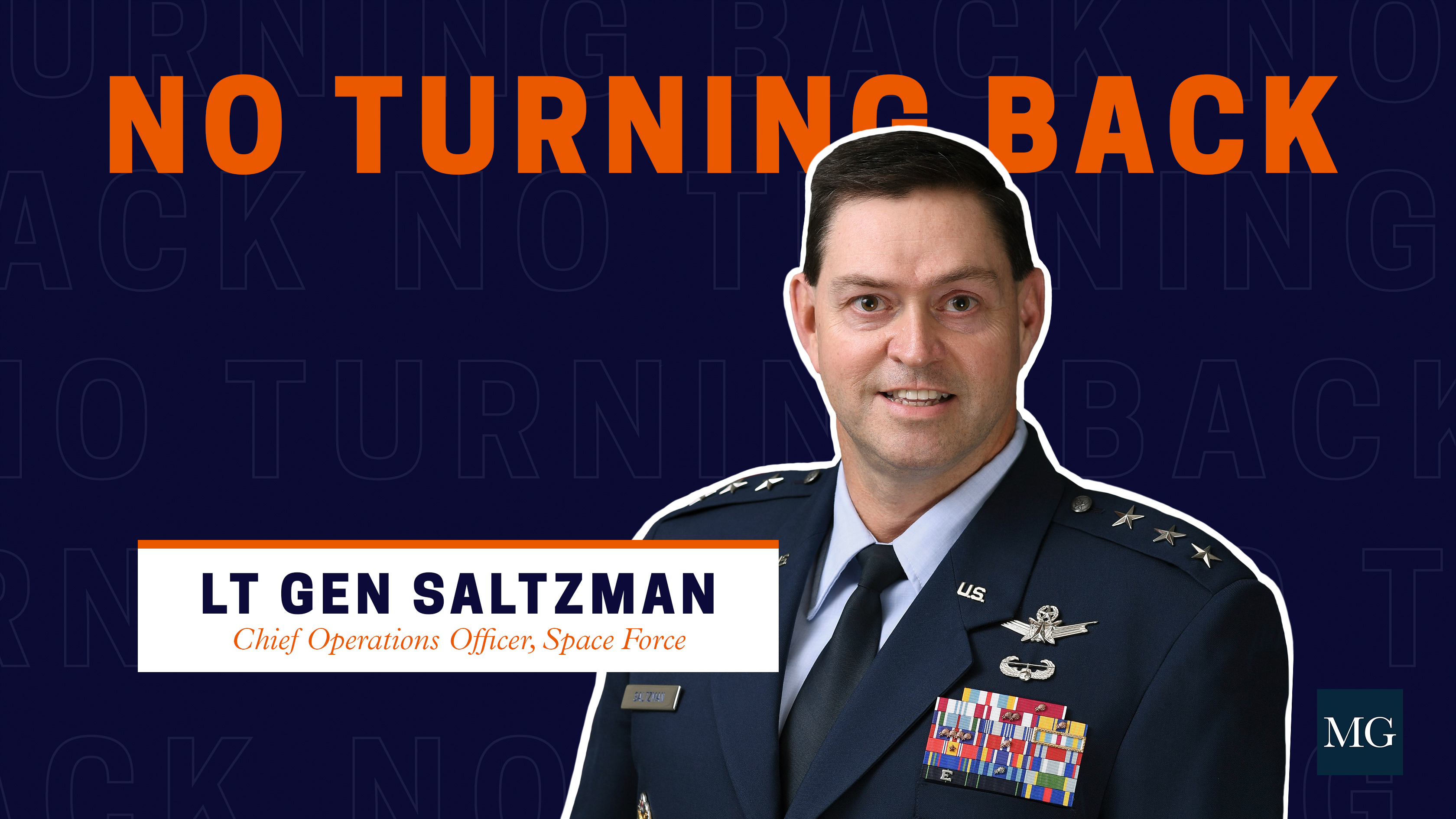 No Turning Back: Lt Gen Saltzman, Space Force | McChrystal Group
